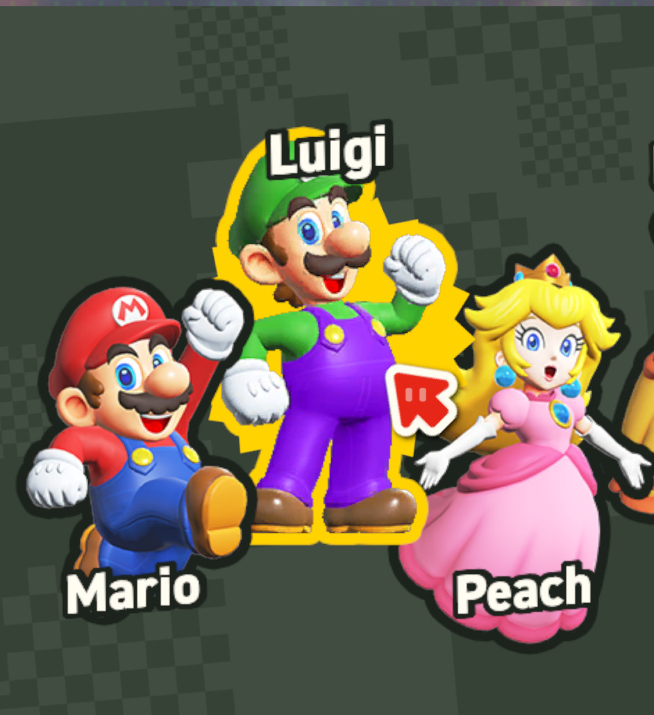 Purple Overalls Luigi Mod for Super Mario Bros. Wonder | SMBW Mods