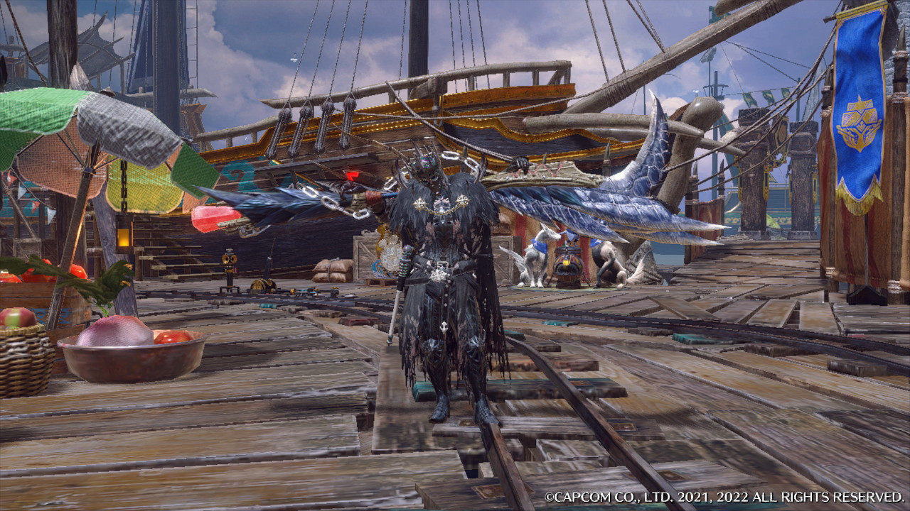 Male Blackveil Hazak Alpha Plus - FOR MALE Mod for Monster Hunter Rise ...