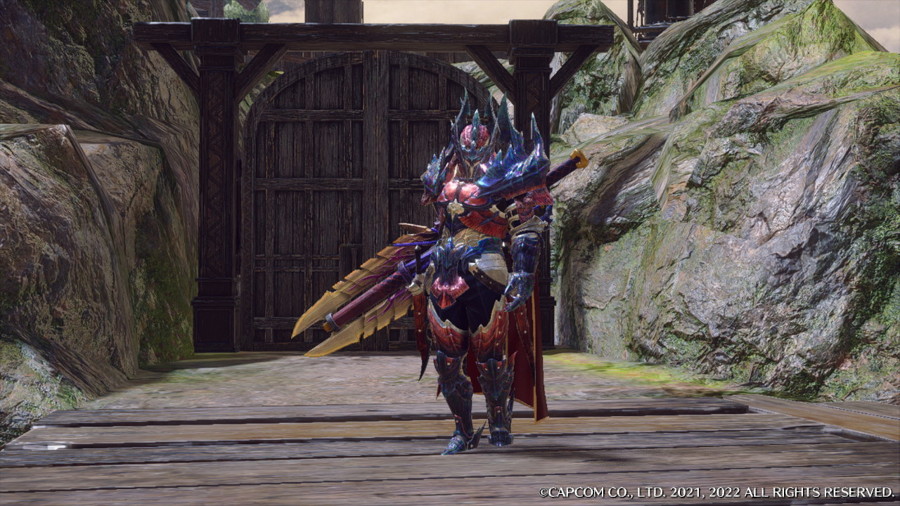 Glavenus Beta Male Armor - FOR MALE Mod for Monster Hunter Rise | MHR Mods