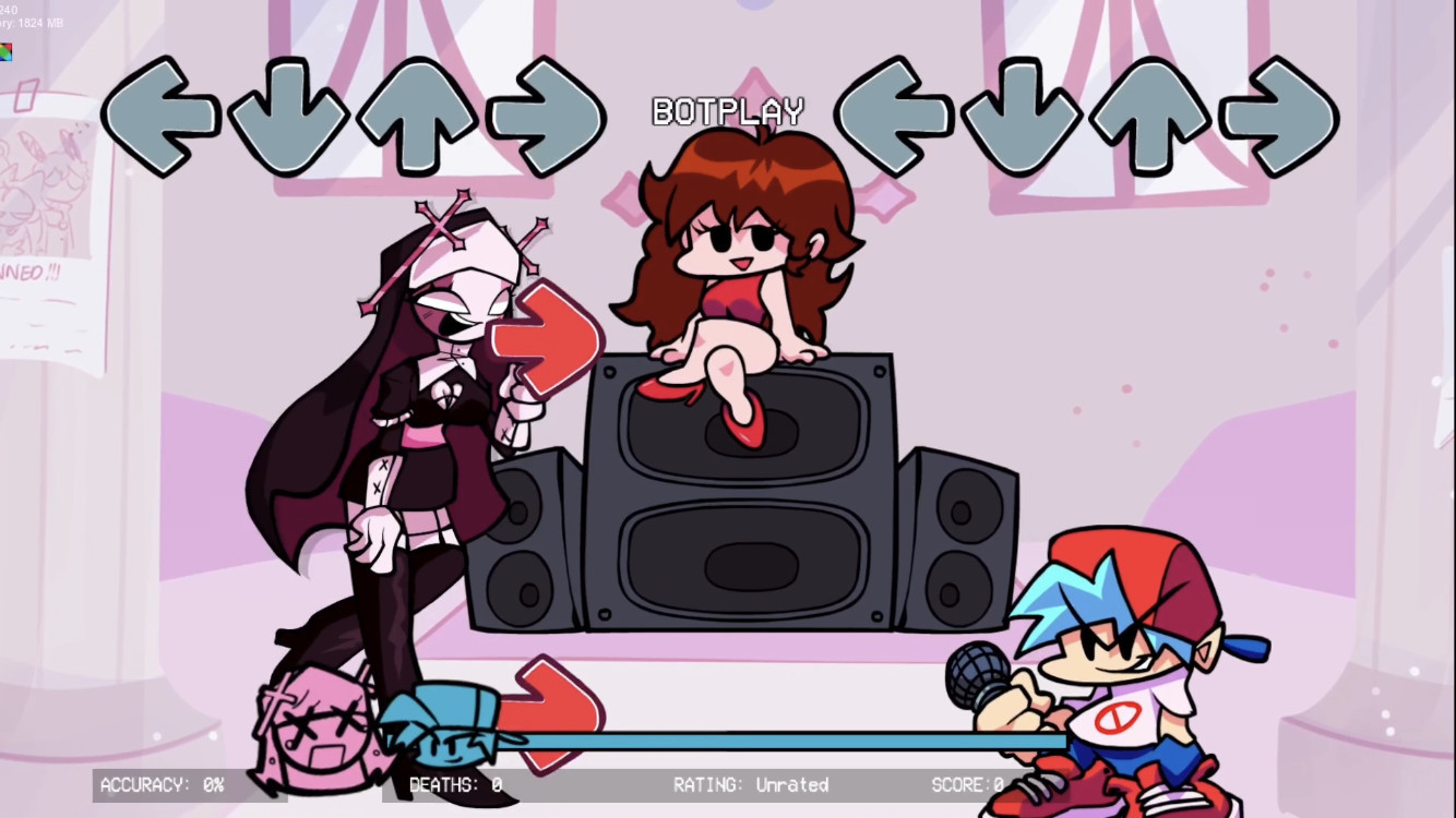 Mid-Fight-Masses in my style Mod for Friday Night Funkin' | FNF Mods