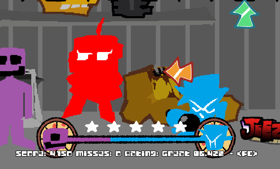 Ourple Guy V3 With Score (Script) Mod for Friday Night Funkin' | FNF Mods