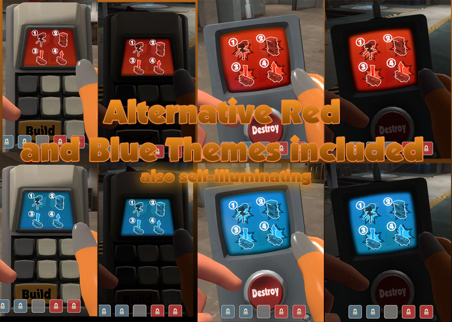PDA Orange-Screen Mod for Team Fortress 2 | TF2 Mods