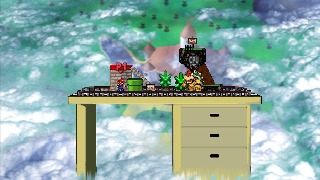 The Beginning (SSBC v8.4) Stage Mod for Super Smash Bros. Crusade | SSBC Mods