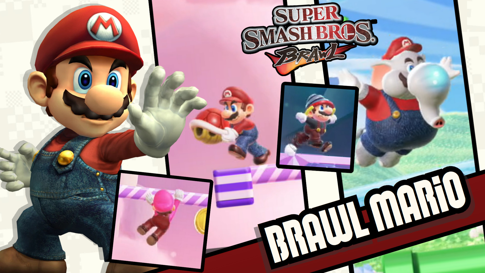 Brawl Mario In Wonder Mod for Super Mario Bros. Wonder | SMBW Mods