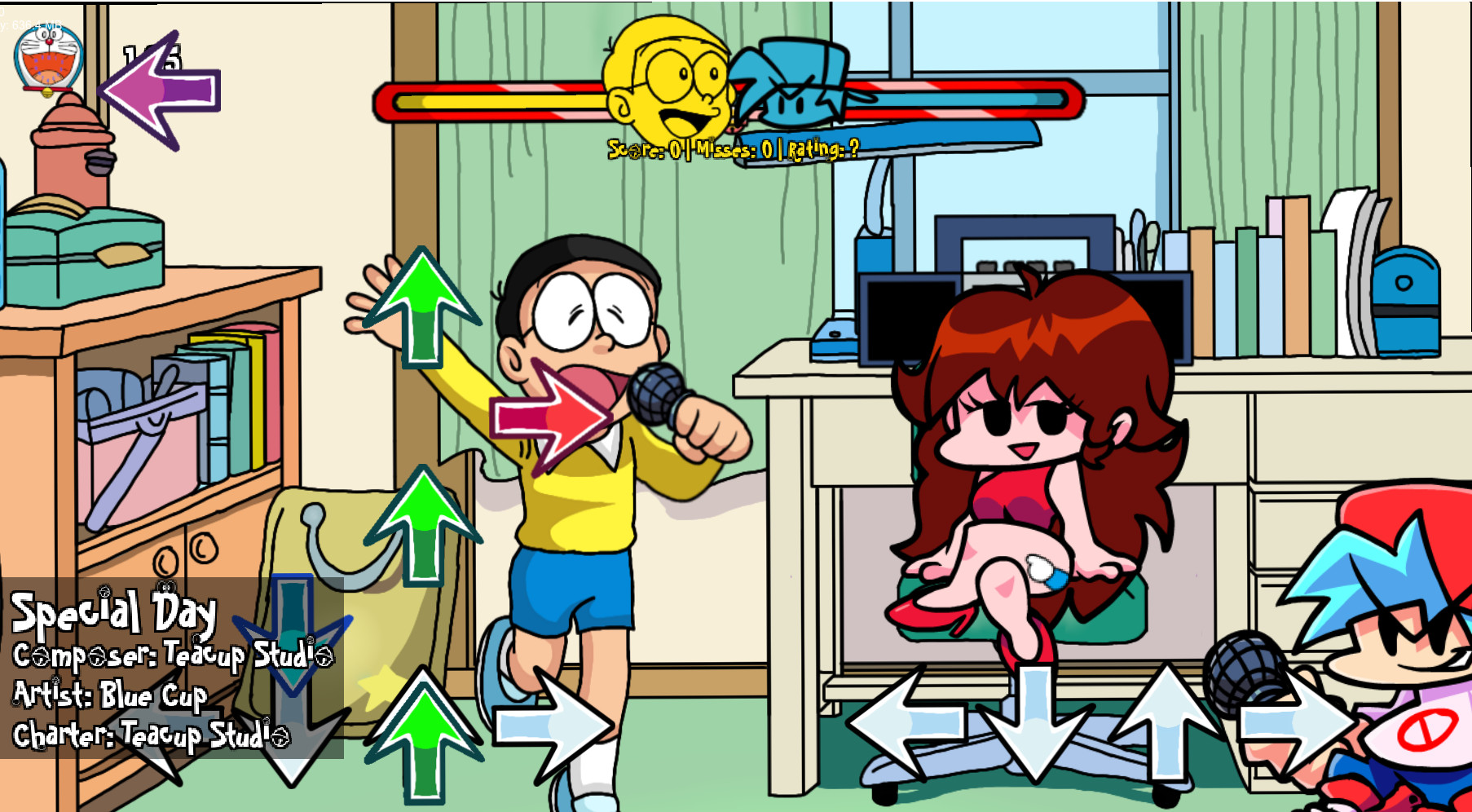 Doraemon Multiversal Funkin' [DEMO V1.1] Mod for Friday Night Funkin ...