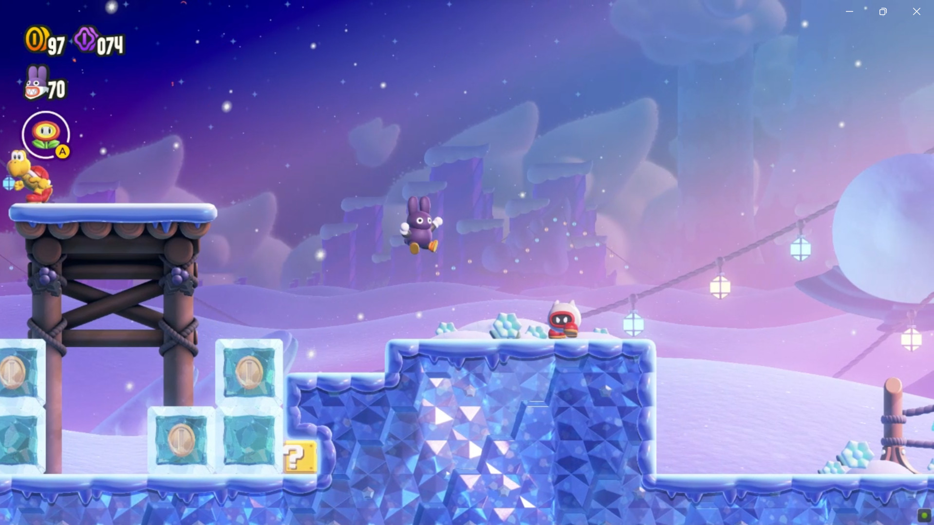 no bag and mask for nabbit Mod for Super Mario Bros. Wonder | SMBW Mods