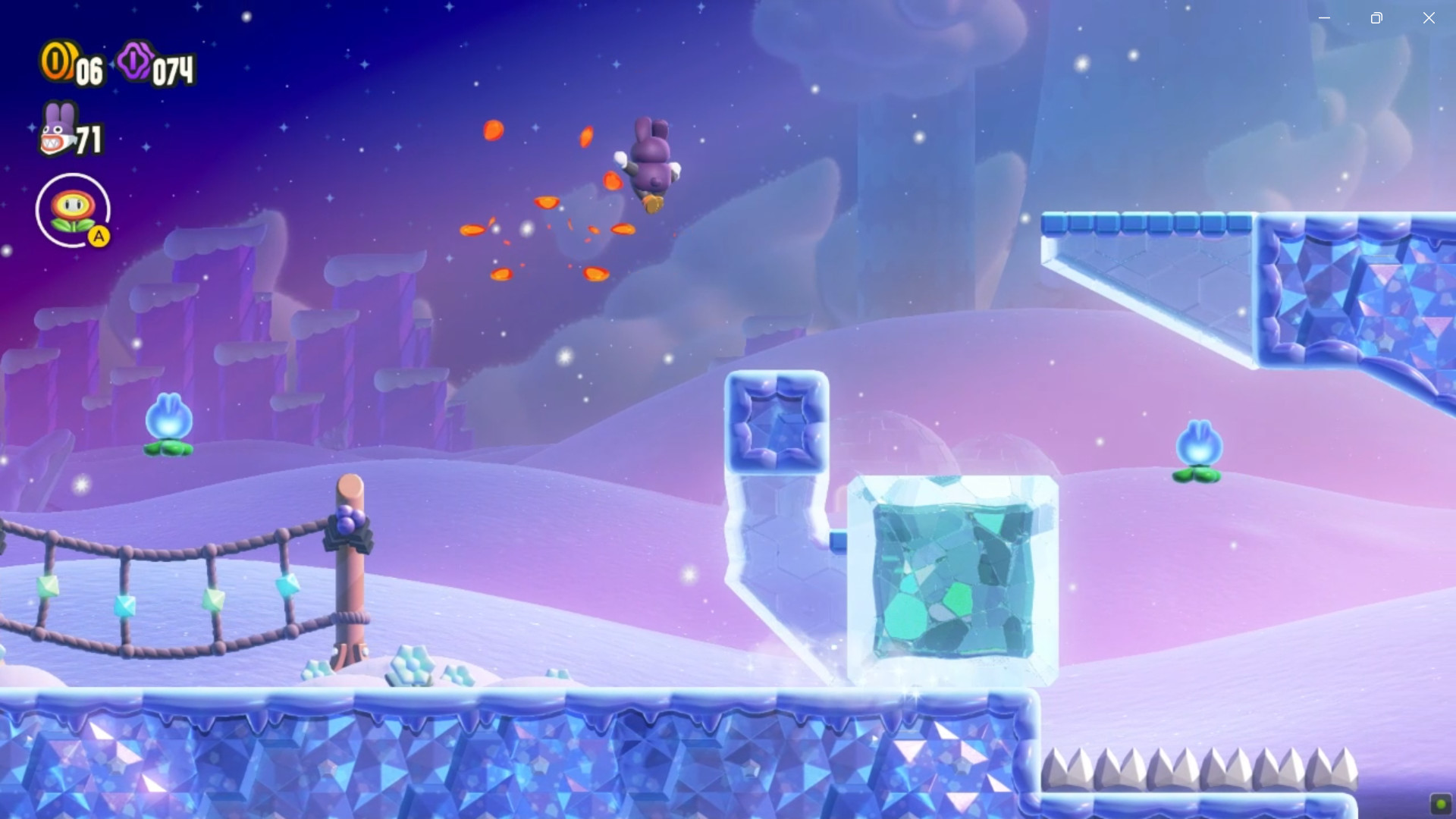 no bag and mask for nabbit Mod for Super Mario Bros. Wonder | SMBW Mods