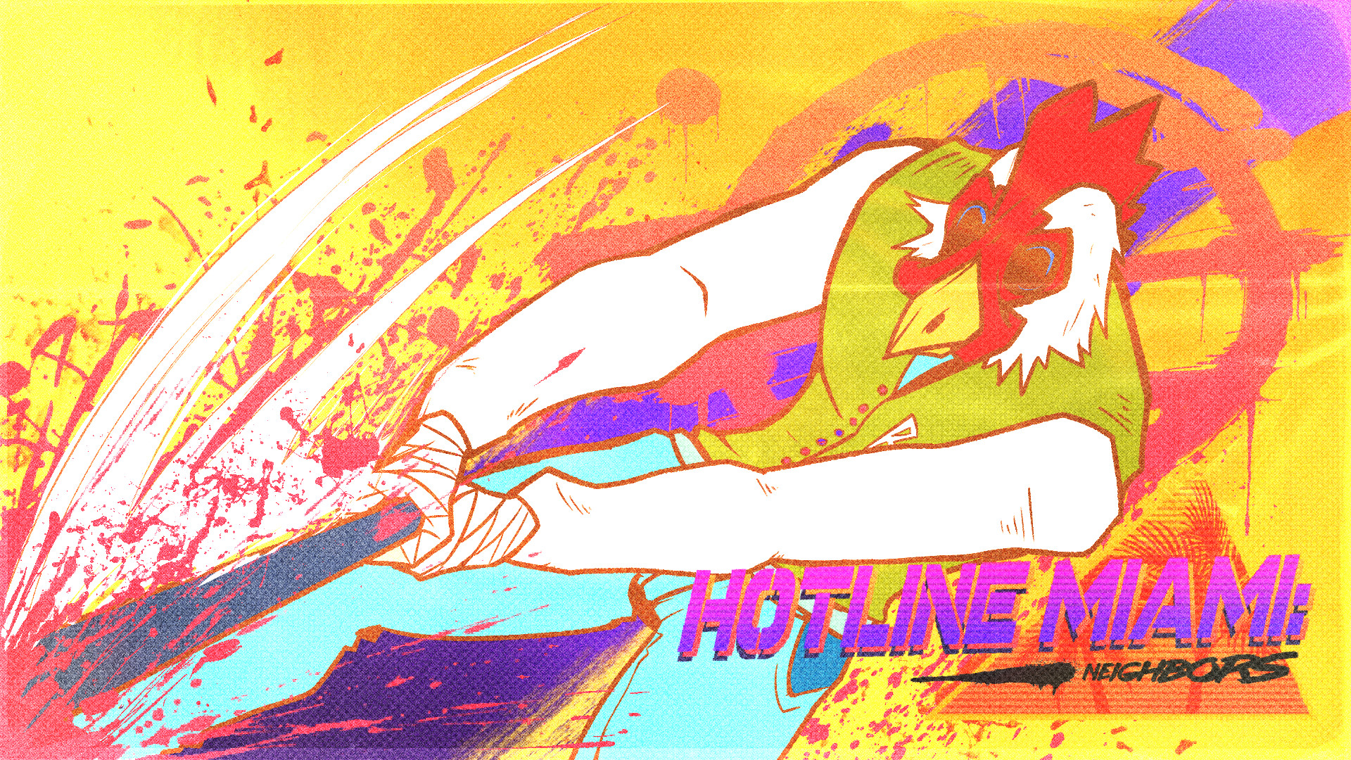 Hotline Miami: Neighbors Mod for Friday Night Funkin' | FNF Mods