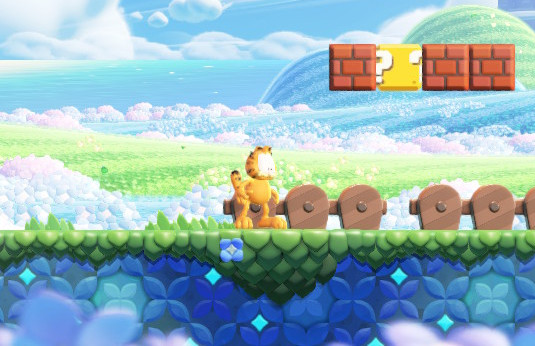 Garfield Mod for Super Mario Bros. Wonder | SMBW Mods