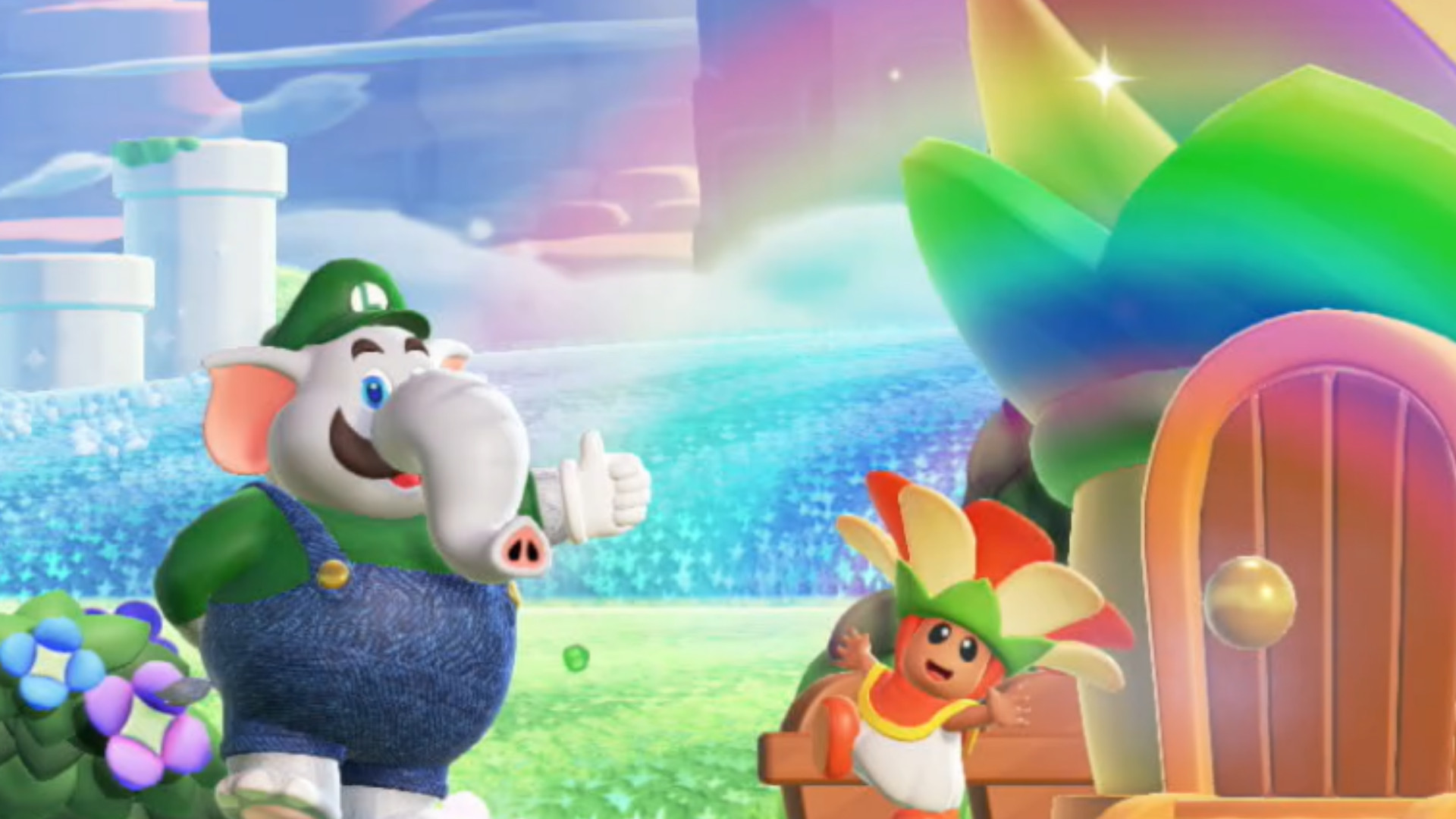 Brawl Luigi In Wonder Mod for Super Mario Bros. Wonder | SMBW Mods