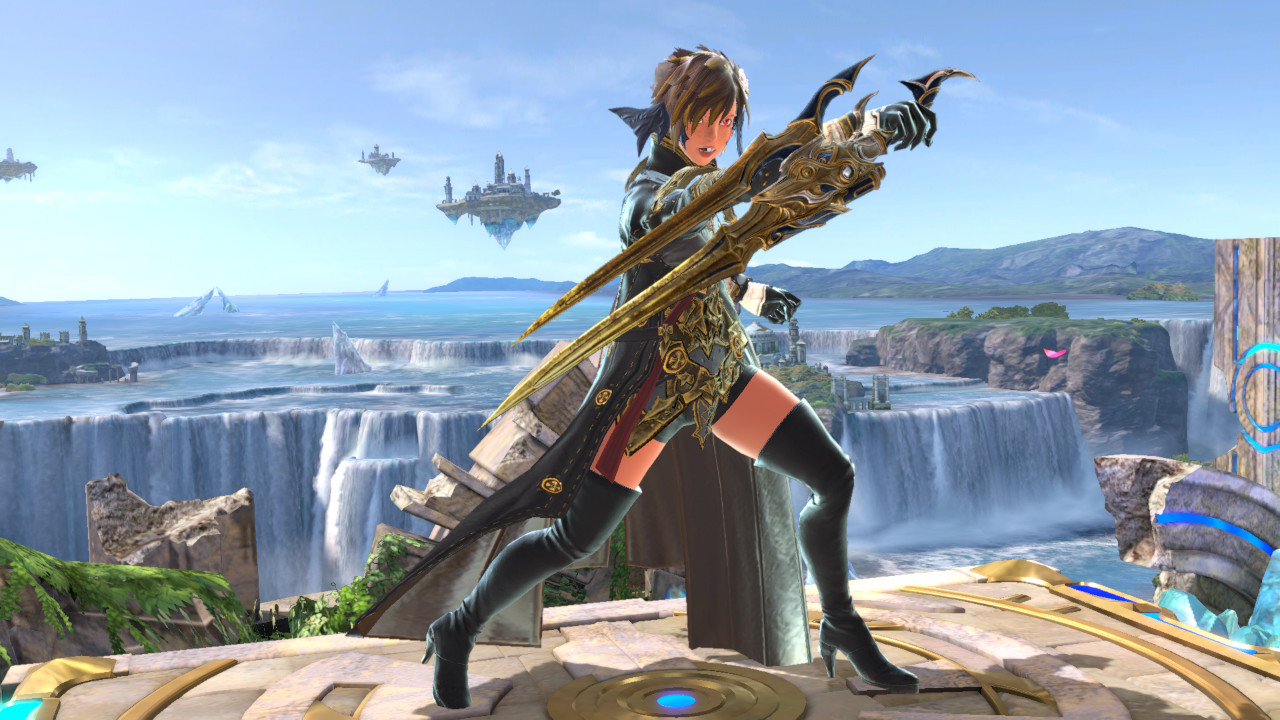 Yui Chips (FFXIV Warrior of Light OC) Mod for Super Smash Bros ...