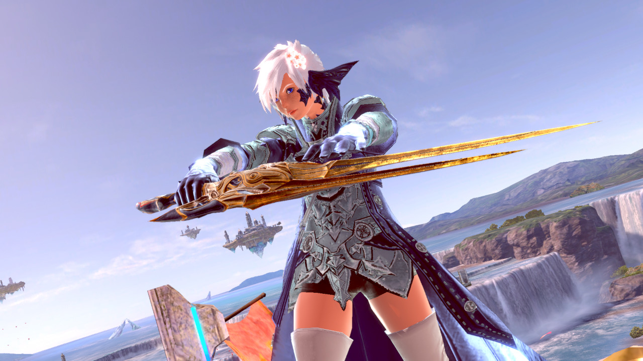 Yui Chips (FFXIV Warrior of Light OC) Mod for Super Smash Bros ...