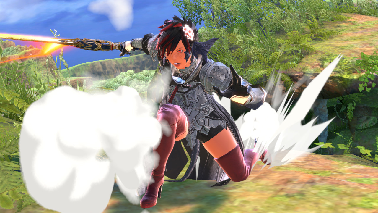 Yui Chips (FFXIV Warrior of Light OC) Mod for Super Smash Bros ...