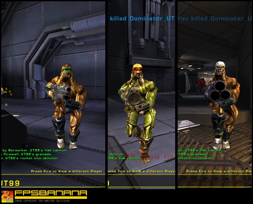 UT99 Players Pack 3 (8 Models) Mod for Unreal Tournament 2004 | UT2k4 Mods