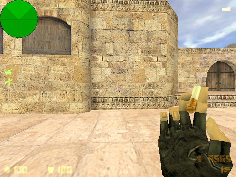 Cigarette Smoke Bomb / Default Hand Mod for Counter-Strike 1.6 | CS1.6 Mods