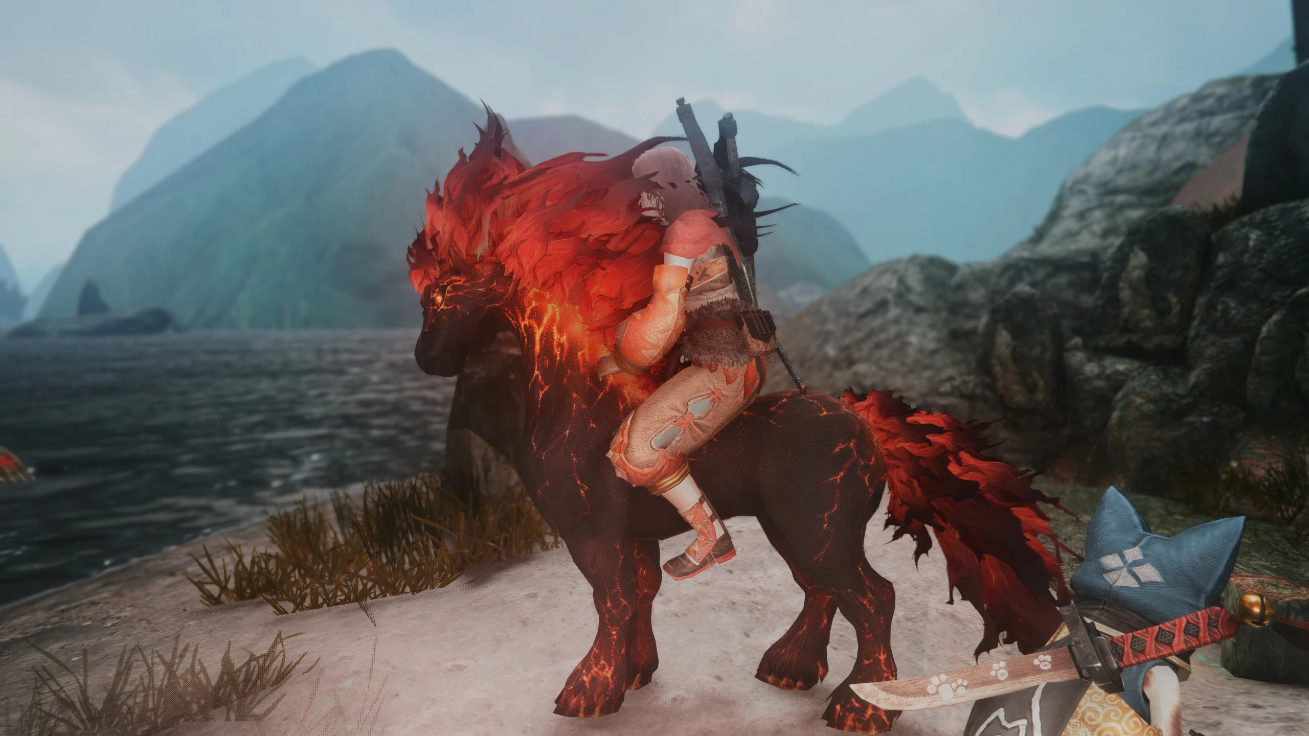 TERA - Nightmare Palamute Mod for Monster Hunter Rise | MHR Mods