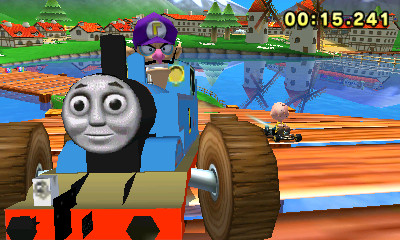 Thomas The Tank Engine Mod for Mario Kart 7 | MK7 Mods
