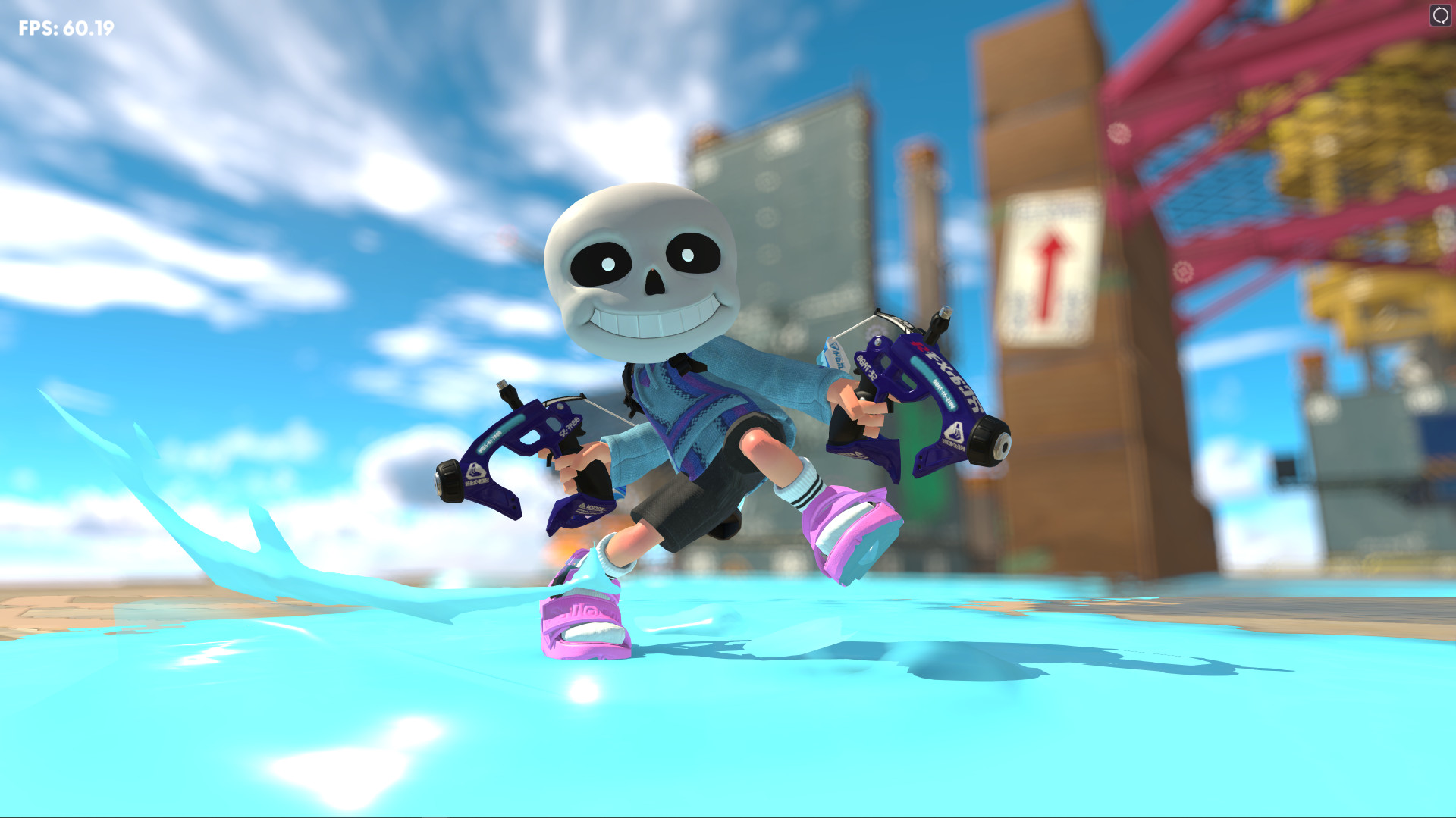 Sans Undertale Mod for Splatoon 3 | Splatoon 3 Mods