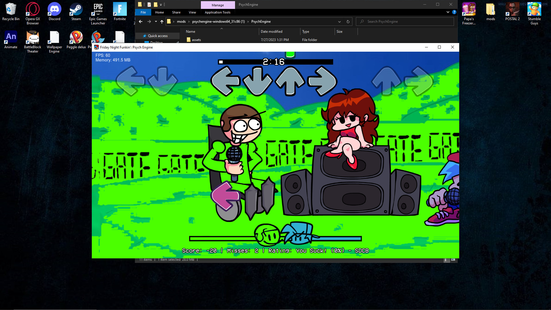 Green Dave Mod for Friday Night Funkin' | FNF Mods