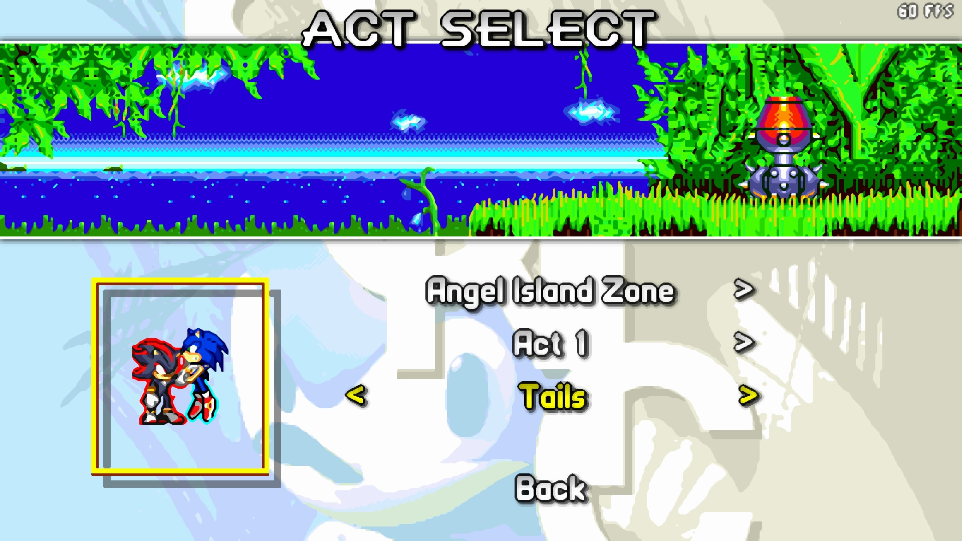 Advance shadow in sonic 3 air Mod for Sonic 3 A.I.R. | S3AIR Mods