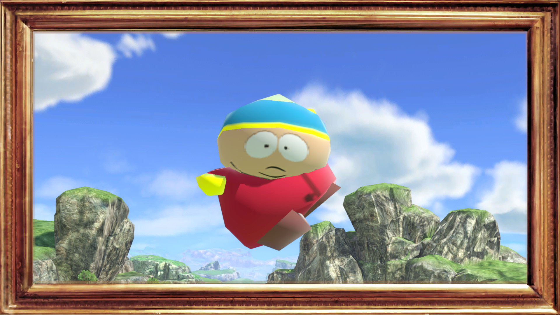 Eric Cartman over Wario Mod for Super Smash Bros. Ultimate | SSBU Mods