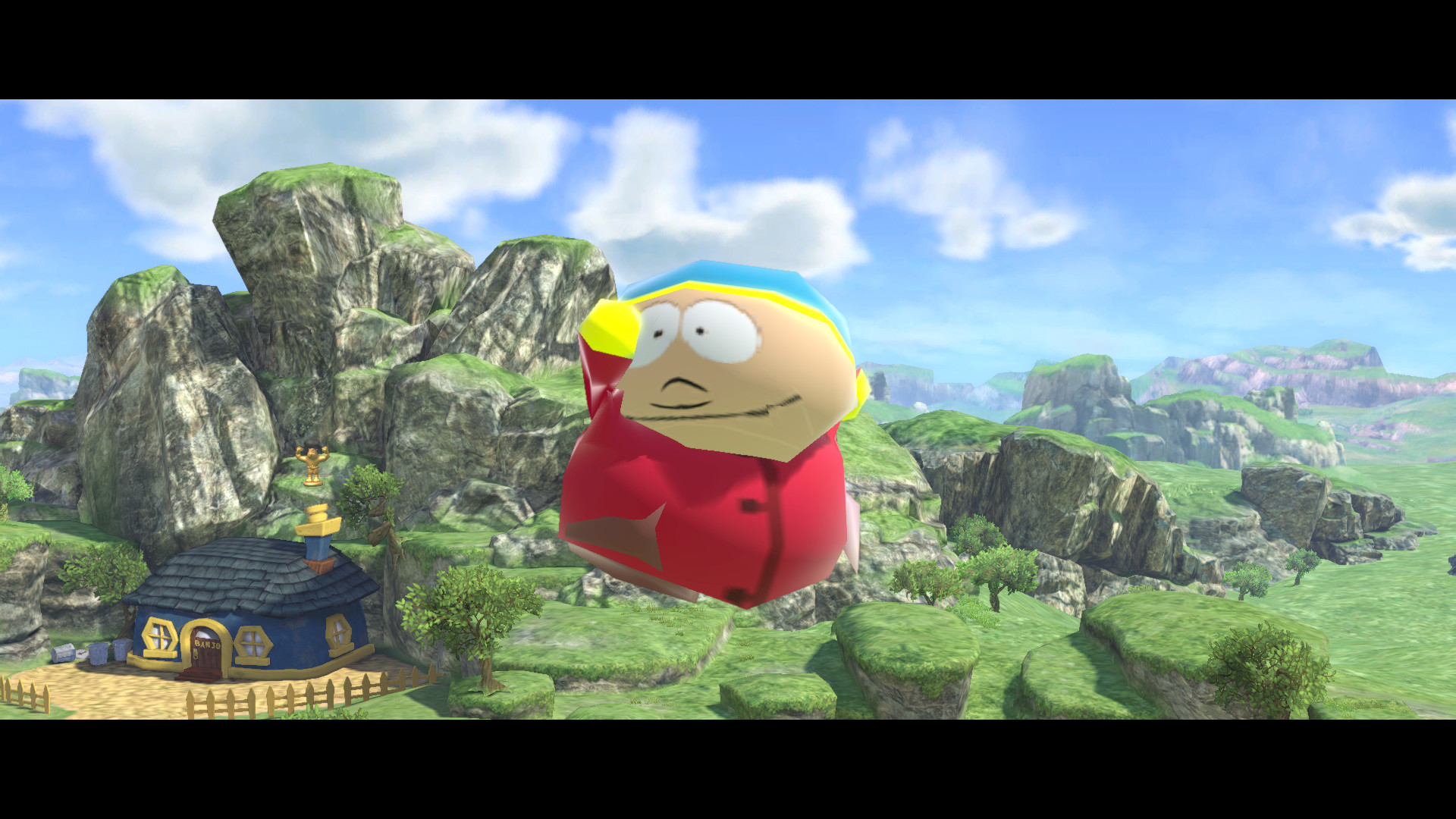 Eric Cartman over Wario Mod for Super Smash Bros. Ultimate | SSBU Mods