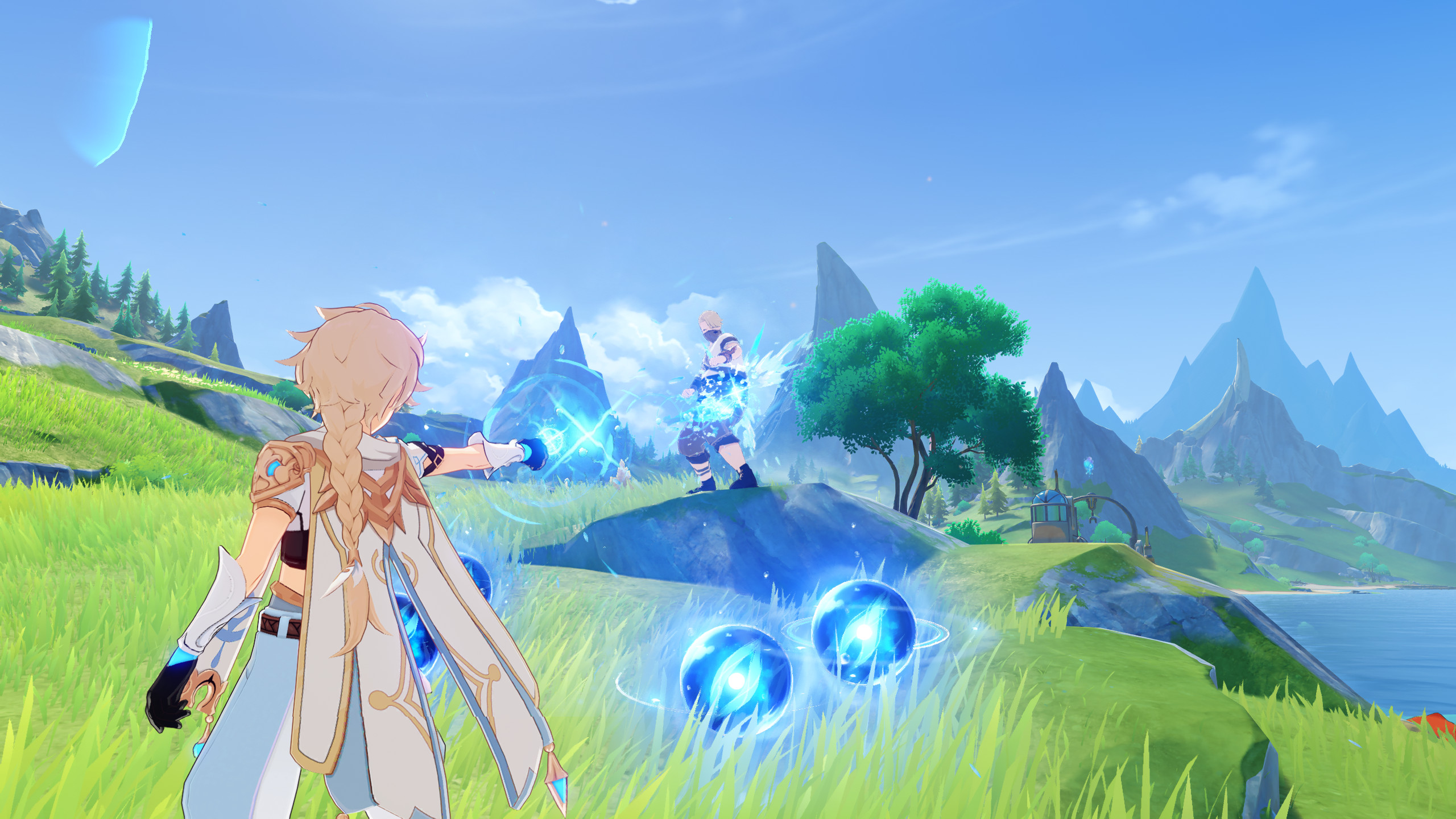 Aether in Lumines colors Mod for Genshin Impact | GI Mods