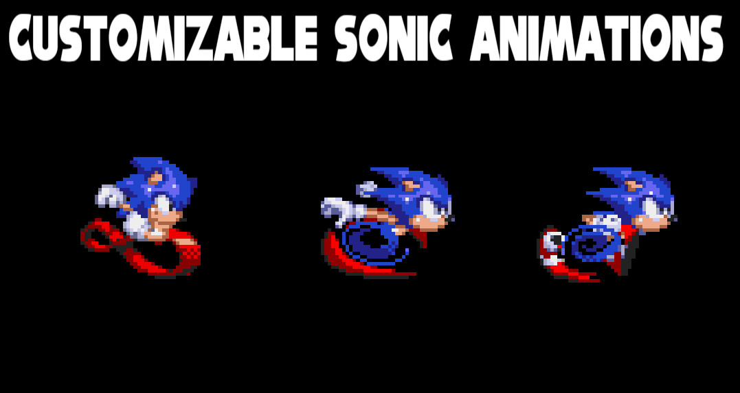Customizable Sonic Animations Mod for Sonic Triple Trouble 16 bit ...
