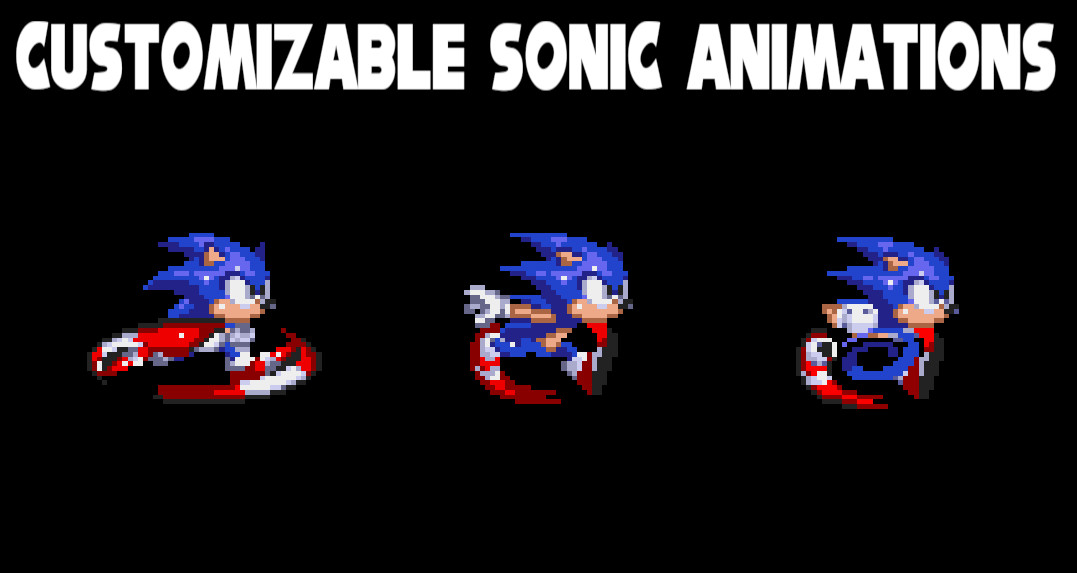 Customizable Sonic Animations Mod for Sonic Triple Trouble 16 bit ...