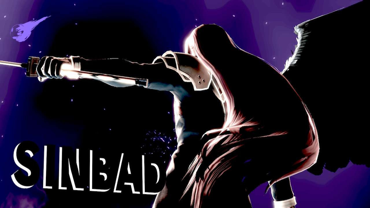 Sinbad Sephiroth + Purple Sephiroth Victory Screen Mod for Super Smash Bros. Ultimate | SSBU Mods