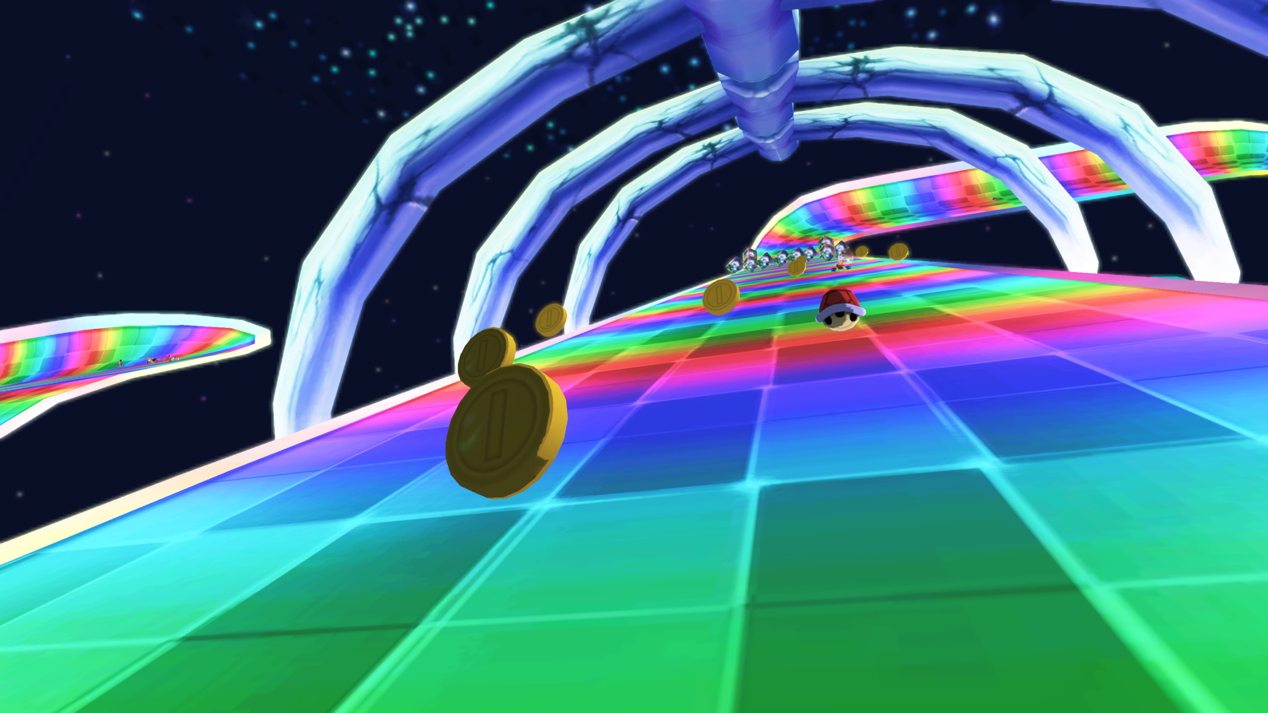 SNES Rainbow Road: reVAMPED Mod for Mario Kart 8 Deluxe | MK8D Mods