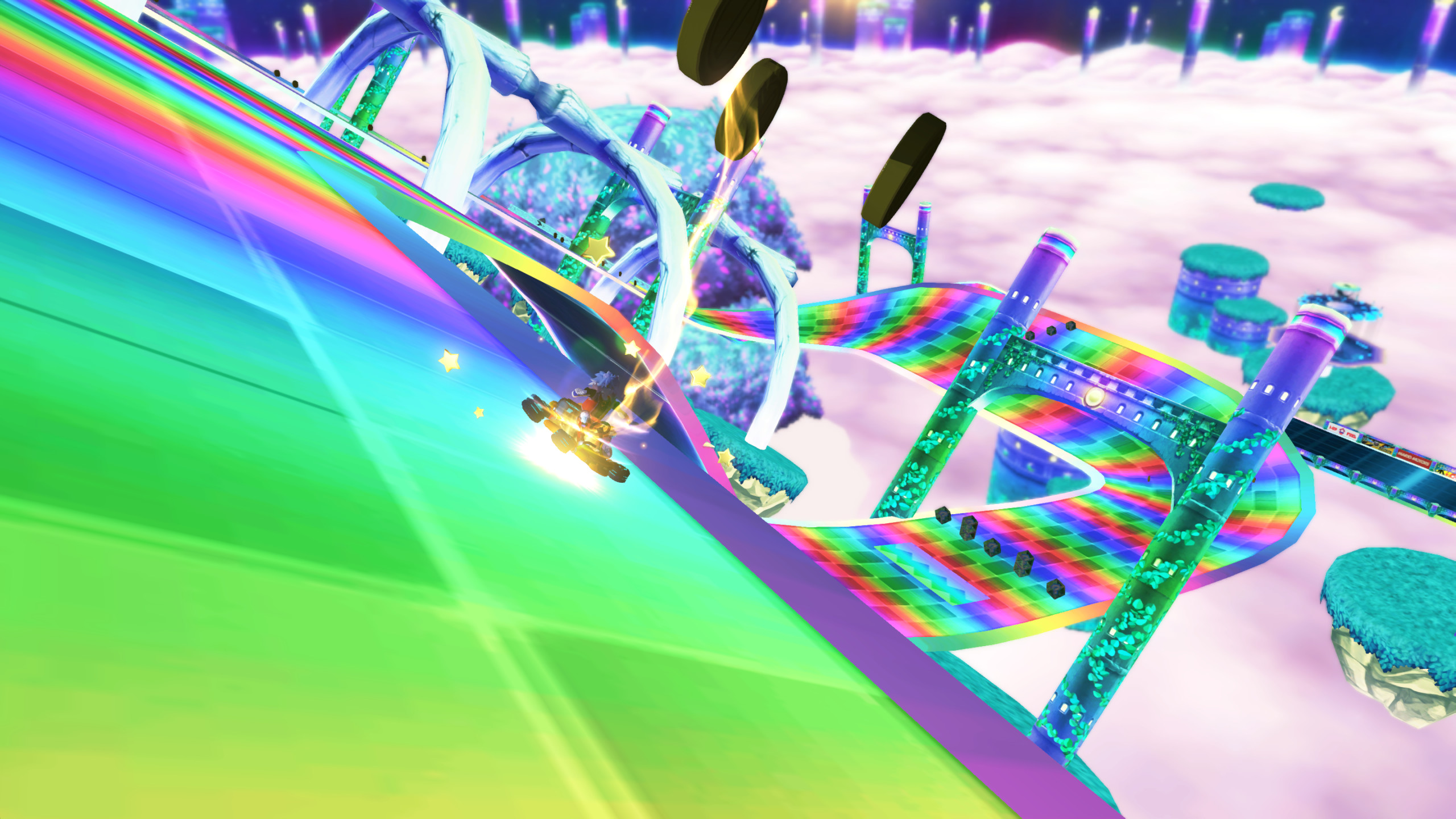 SNES Rainbow Road: reVAMPED Mod for Mario Kart 8 Deluxe | MK8D Mods