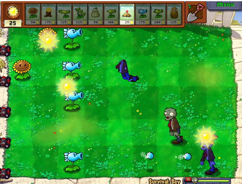 Snow Pea Repeater Mod for Plants vs. Zombies | PVZ Mods