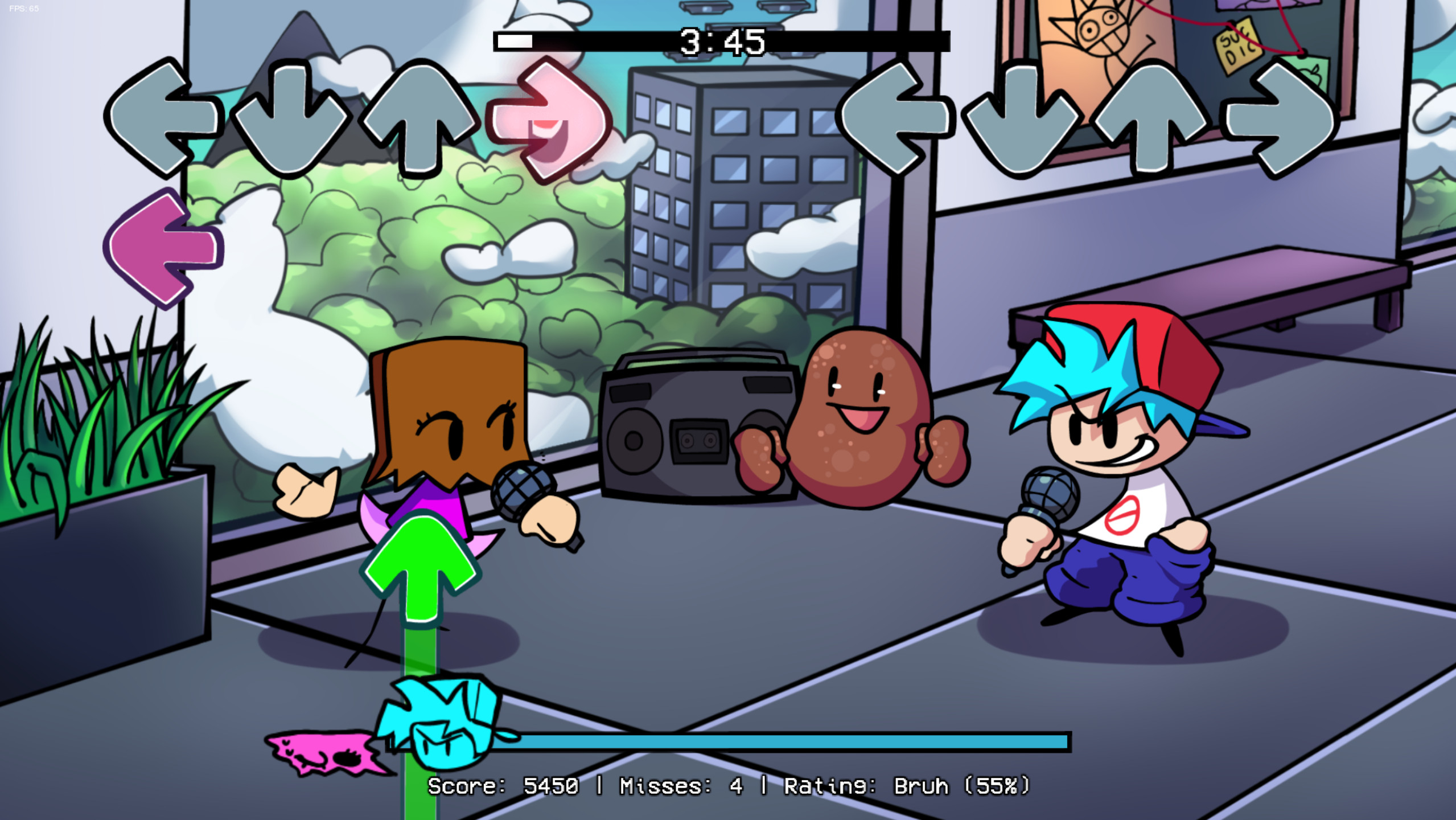 Friday Night Bouncin V2 Mod for Friday Night Funkin' | FNF Mods