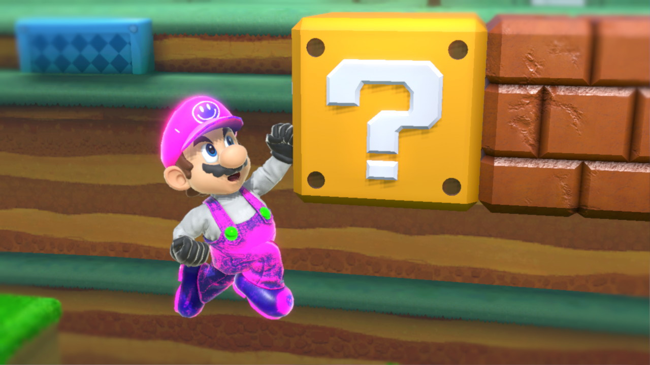 glitch mario (reskin) Mod for Super Smash Bros. Ultimate | SSBU Mods