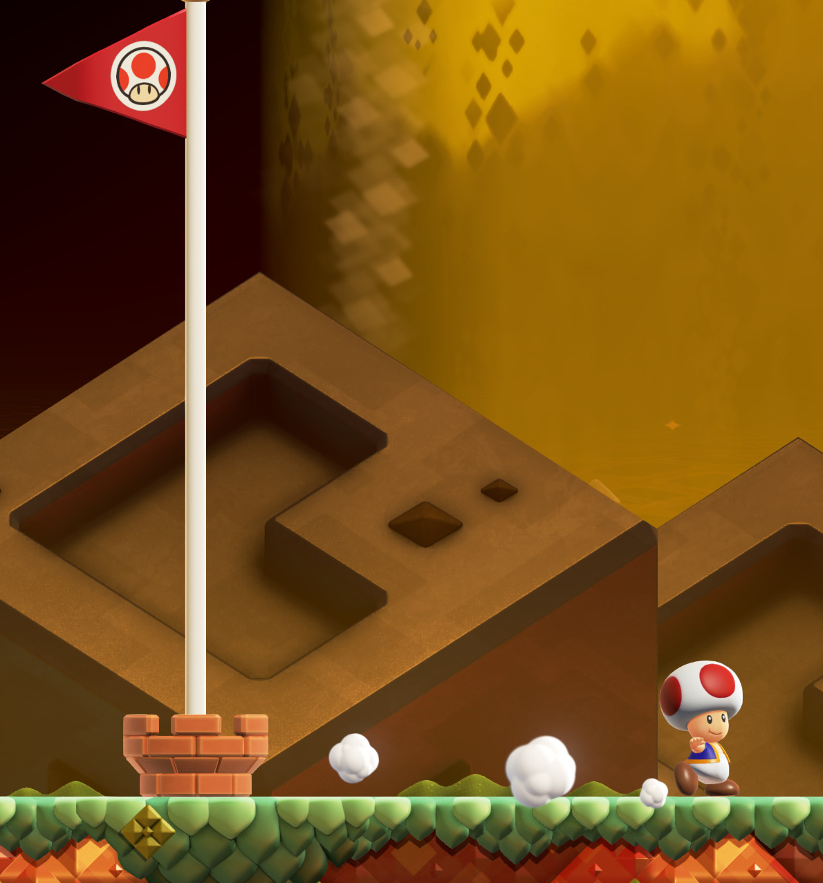 Toad over Blue Toad Mod for Super Mario Bros. Wonder | SMBW Mods