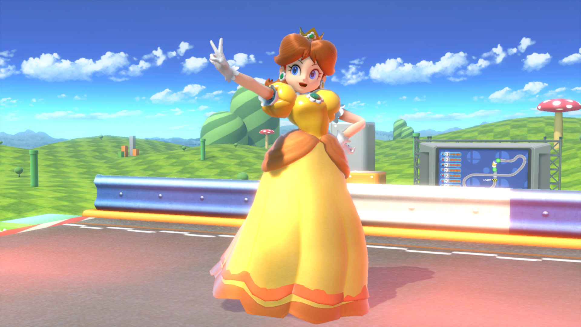Daisy's Classic dress Mod for Super Smash Bros. Ultimate | SSBU Mods