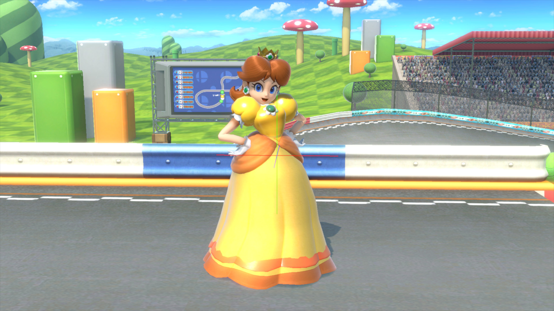 Daisy's Classic dress Mod for Super Smash Bros. Ultimate | SSBU Mods