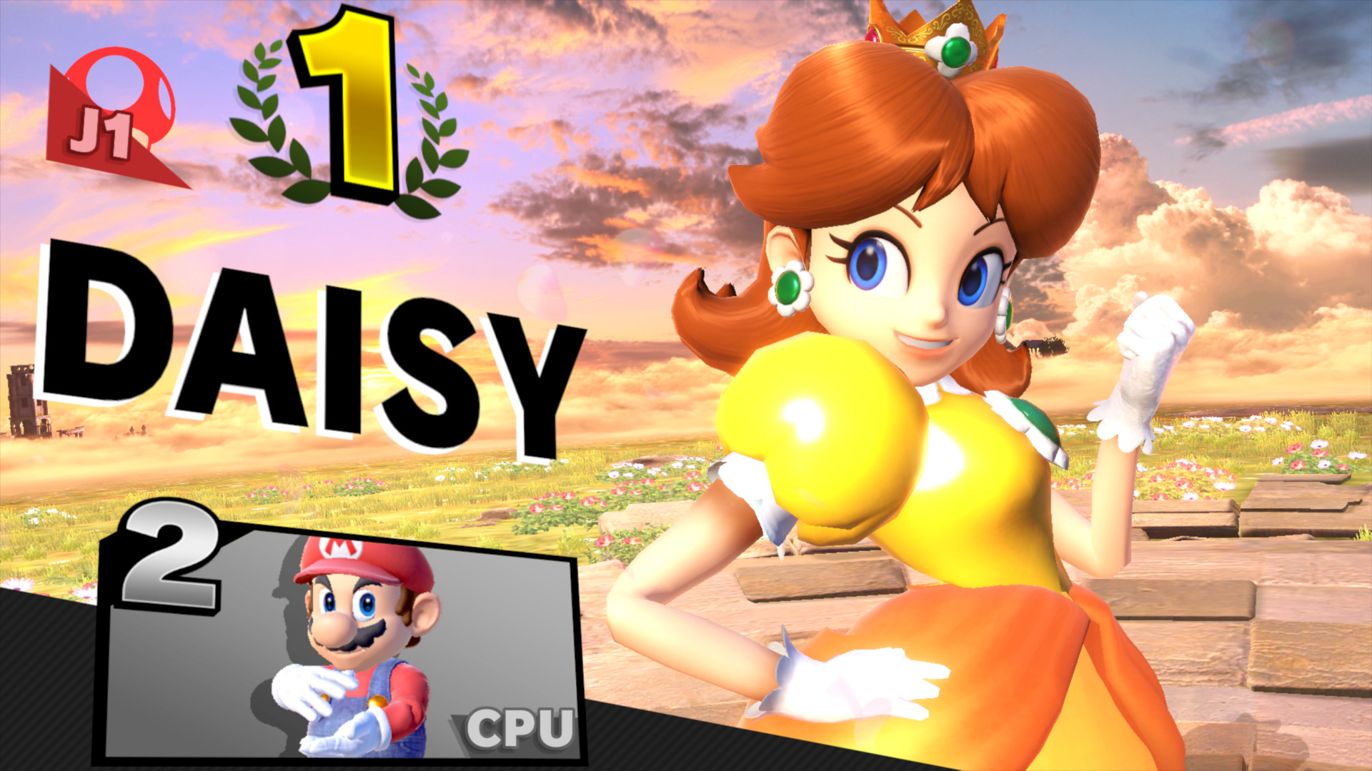 Daisy's Classic dress Mod for Super Smash Bros. Ultimate | SSBU Mods
