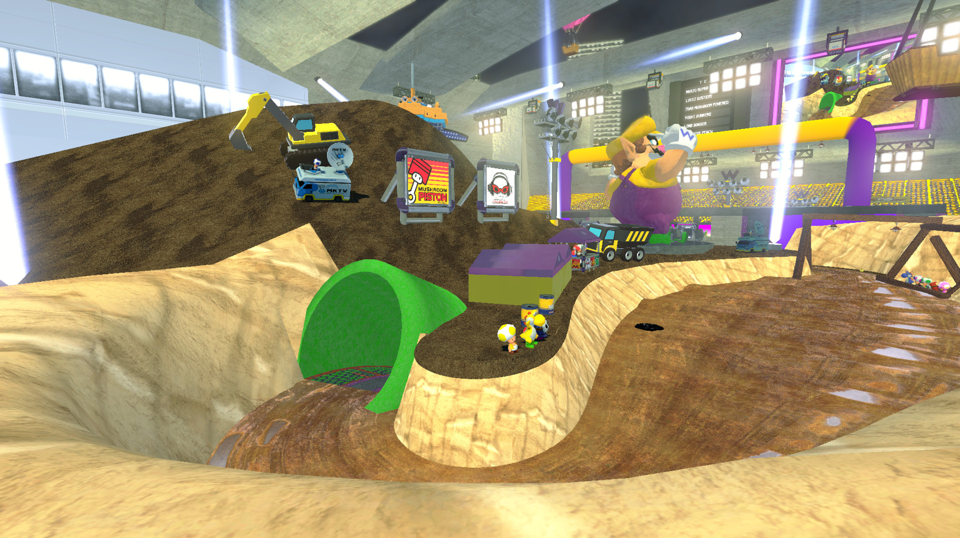 Mario Kart 8 Wario Stadium