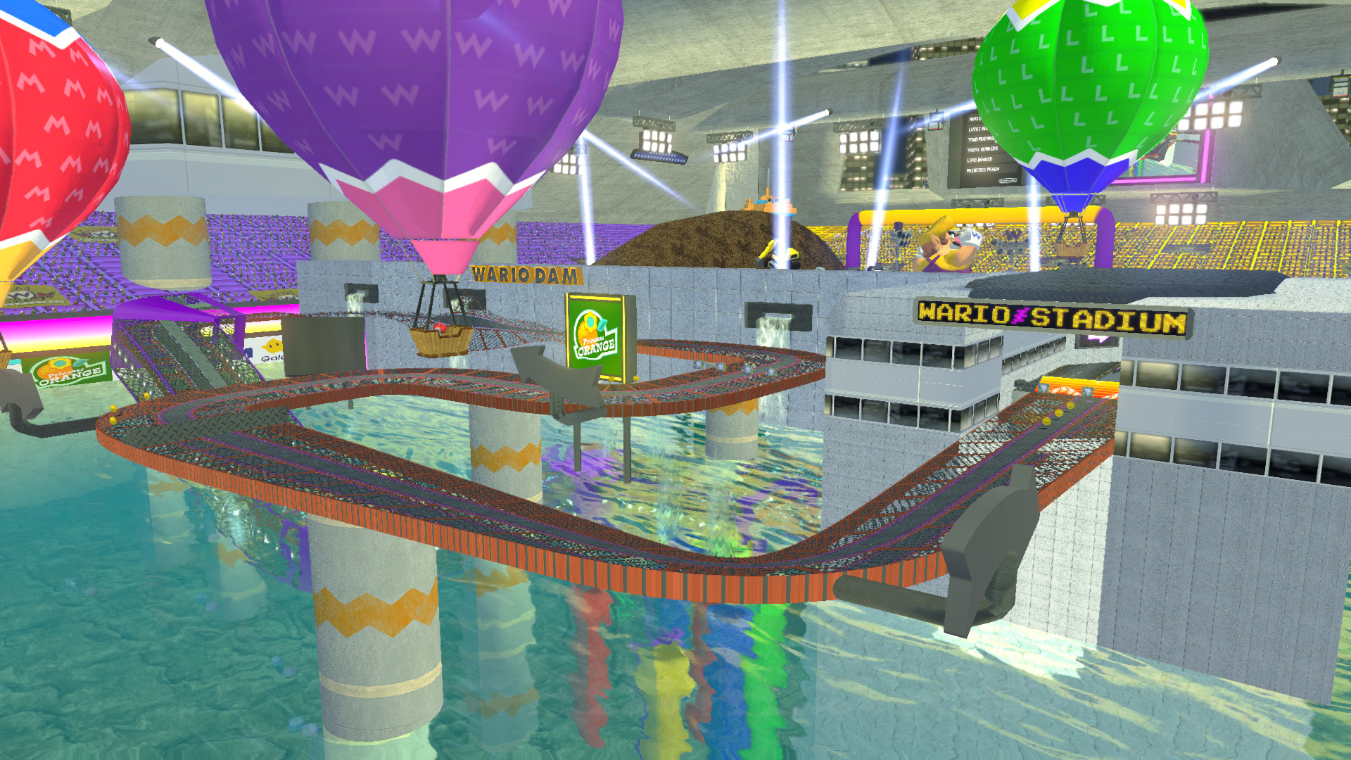N64 Wario Stadium Mod for Mario Kart 8 | MK8 Mods