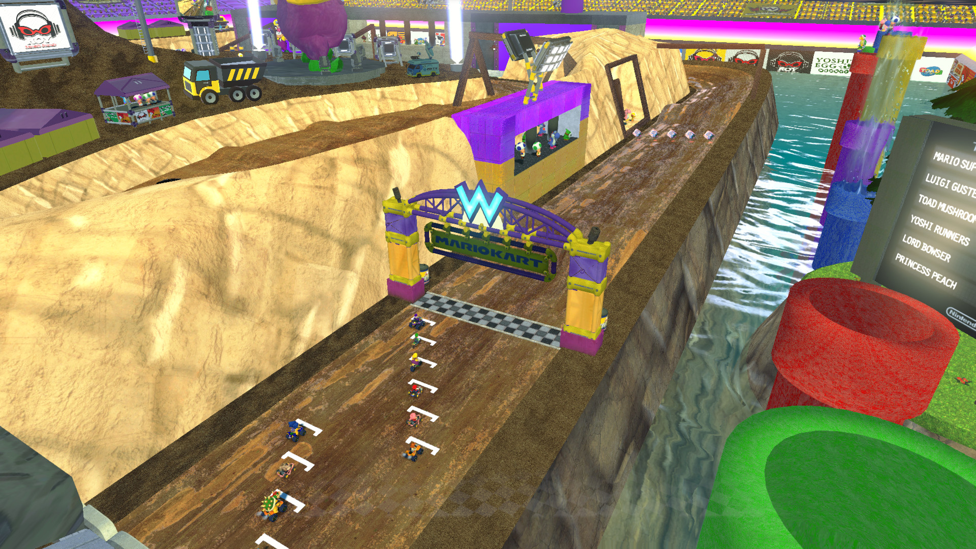 N64 Wario Stadium Mod for Mario Kart 8 | MK8 Mods