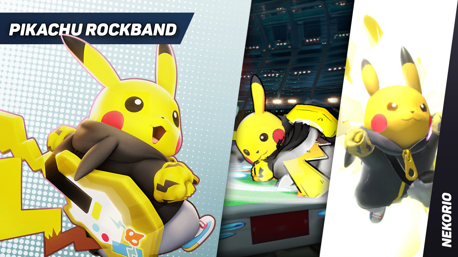 Pikachu Rockband (Smash shading & Comics shading) Mod for Super Smash ...