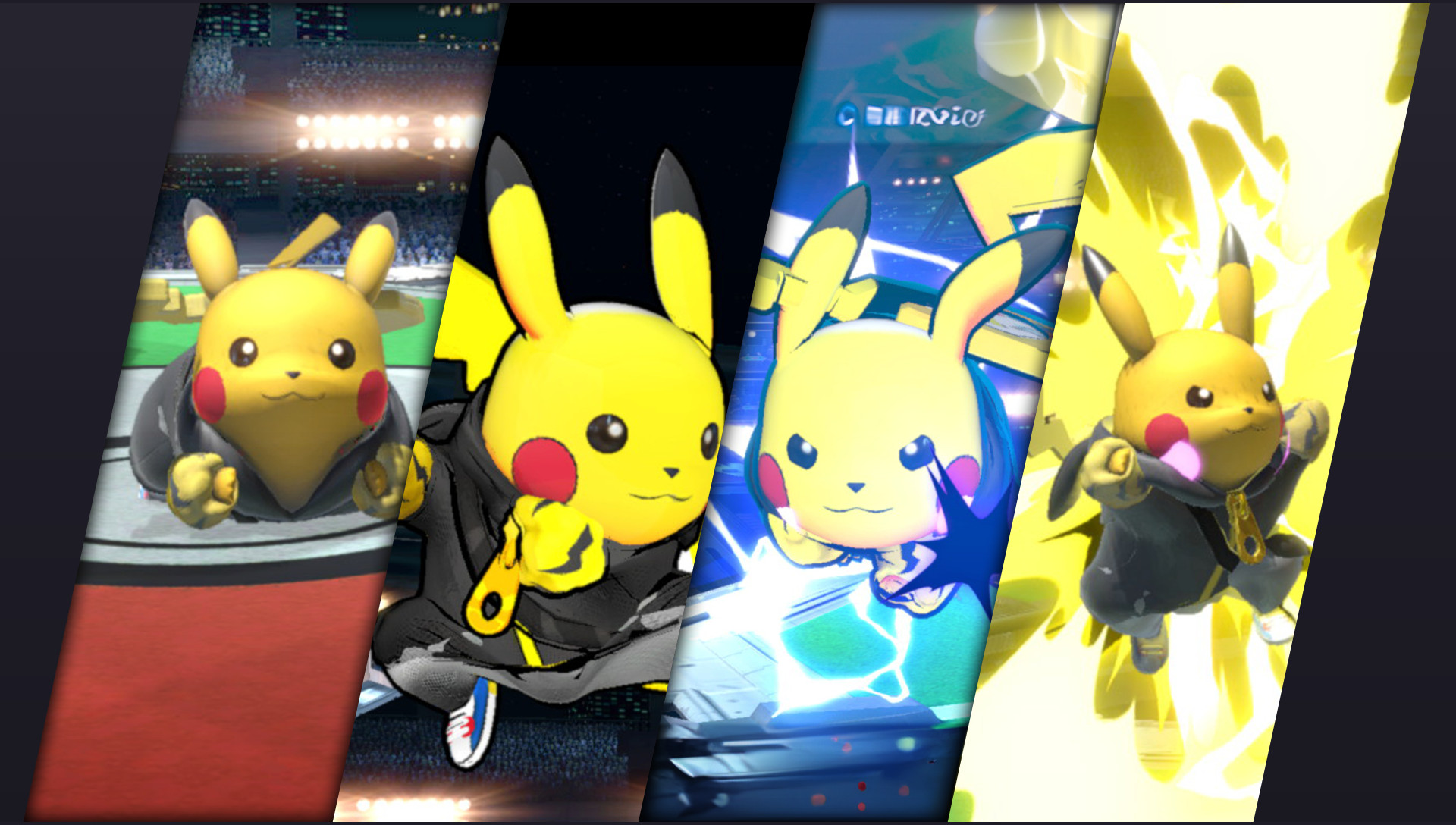 Pikachu Rockband (Smash shading & Comics shading) Mod for Super Smash ...