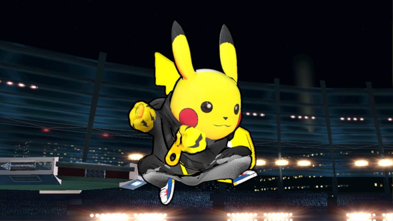 Pikachu Rockband (Smash shading & Comics shading) Mod for Super Smash ...