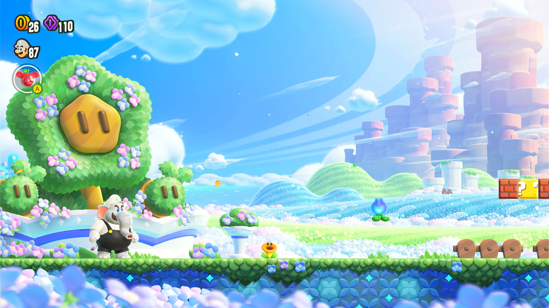 Black and White Luigi Mod for Super Mario Bros. Wonder | SMBW Mods