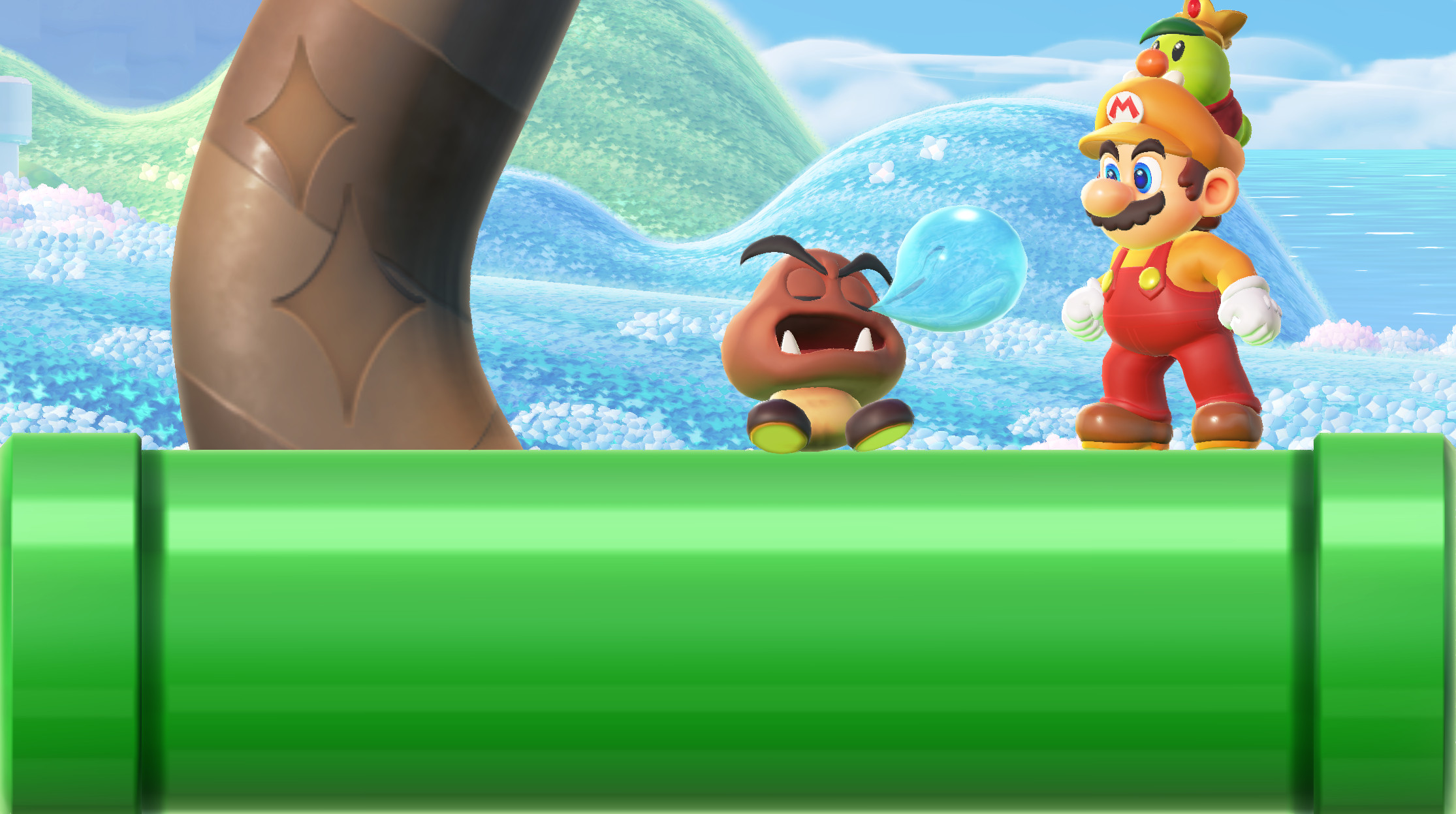 Mario maker skin Mod for Super Mario Bros. Wonder | SMBW Mods