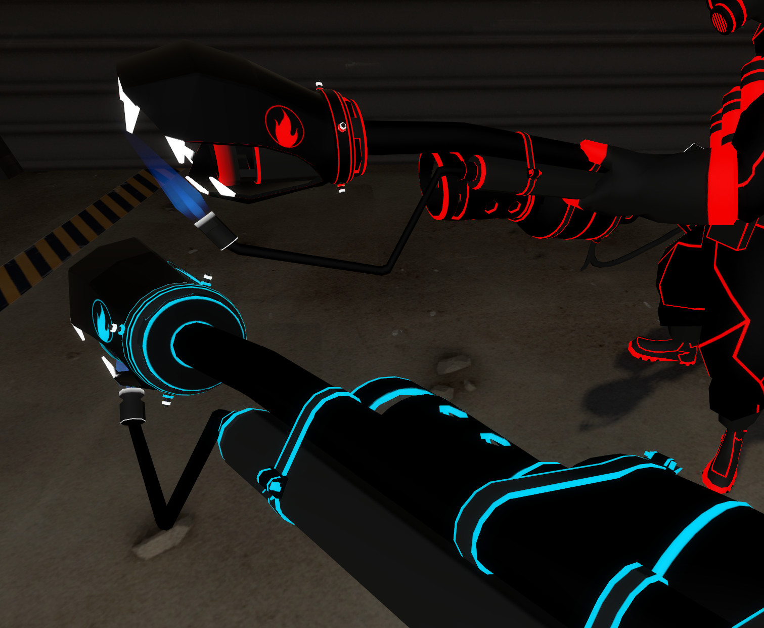 Tron Fortress Weapon Pack - Pyro (Casual) Mod for Team Fortress 2 | TF2 ...