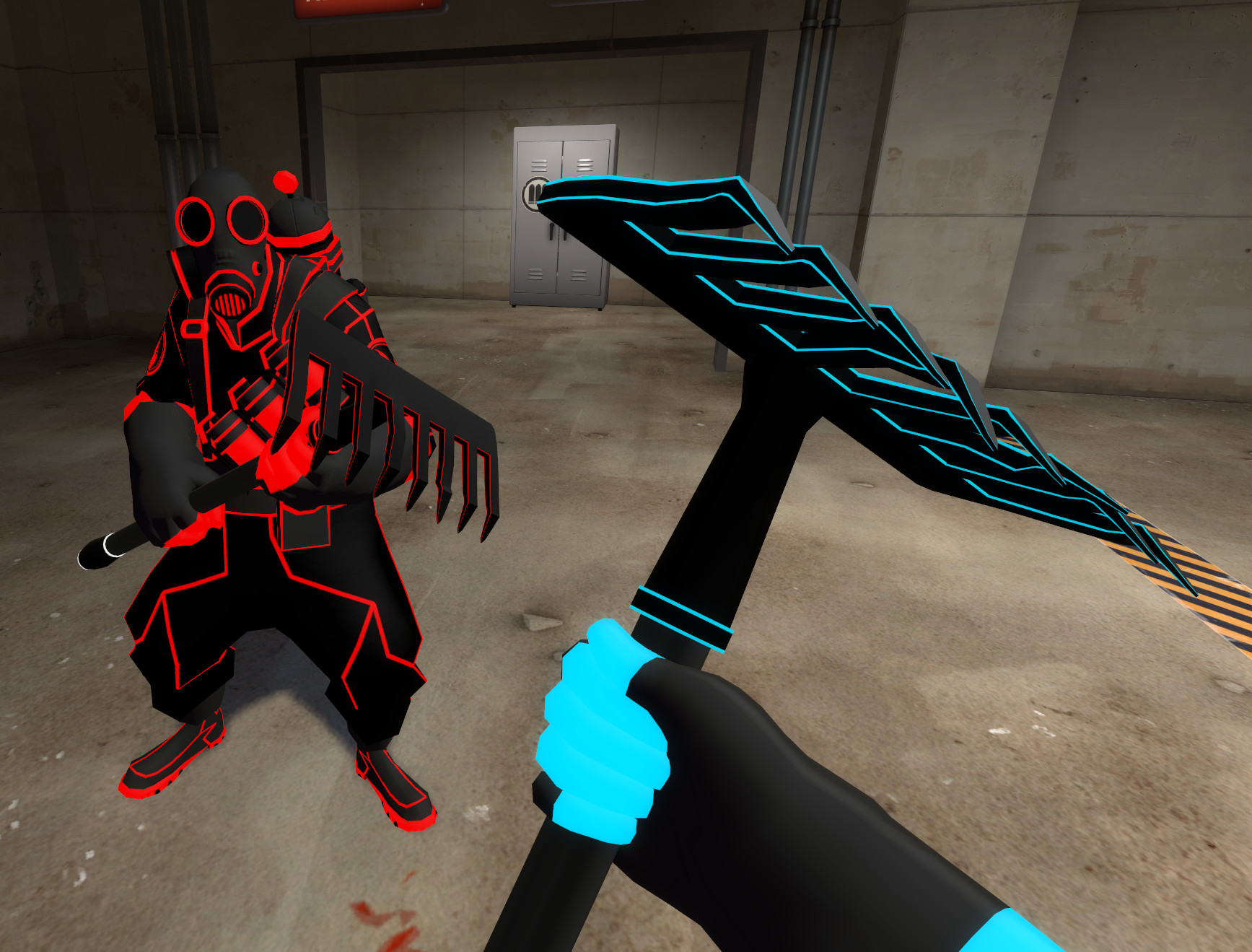 Tron Fortress Weapon Pack - Pyro (Casual) Mod for Team Fortress 2 | TF2 ...