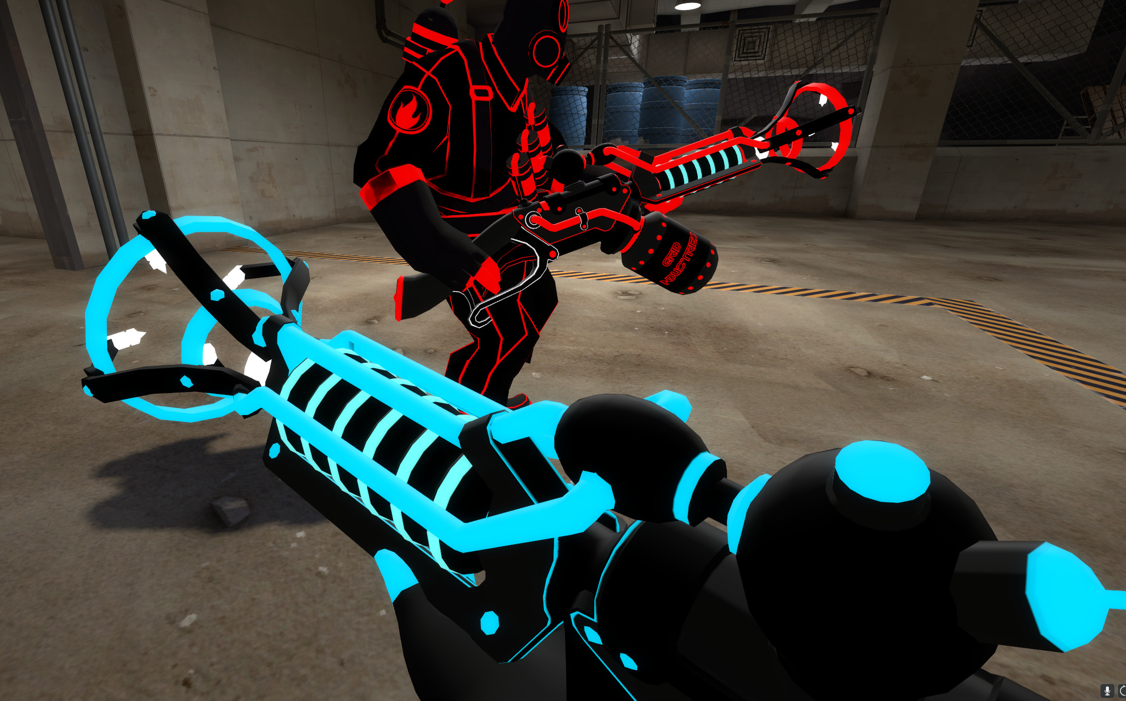 Tron Fortress Weapon Pack - Pyro (Casual) Mod for Team Fortress 2 | TF2 ...